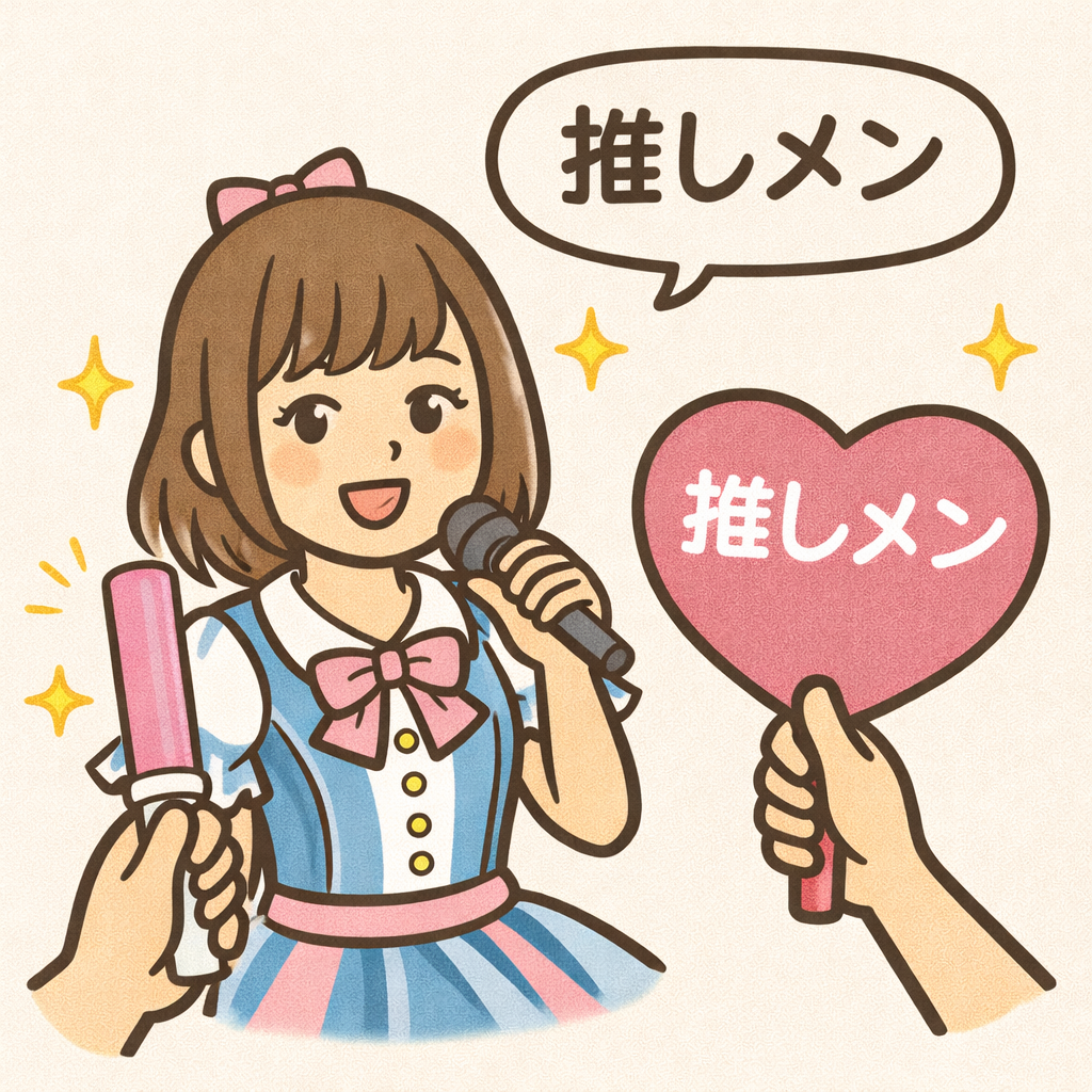 推しメン — oshimen – E-Japanese